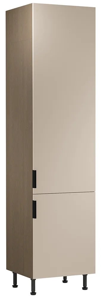 SORENTO bz | vysoká skříňka D60RWN potravinová s policemi | 60 cm | PRAVÁ | baltic/béžová