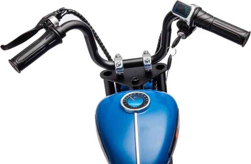 LEAN CARS Elektrická motorka A9902 36V modrá