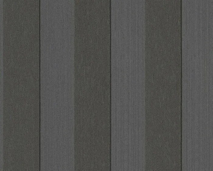 96194-4 tapety na zeď Tessuto 2 | 0,53 x 10,05 m | černá, šedá