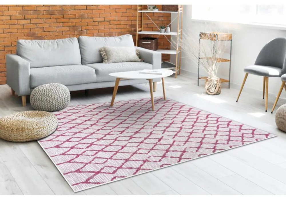 Kusový koberec Gita fuchsiový 80x150cm
