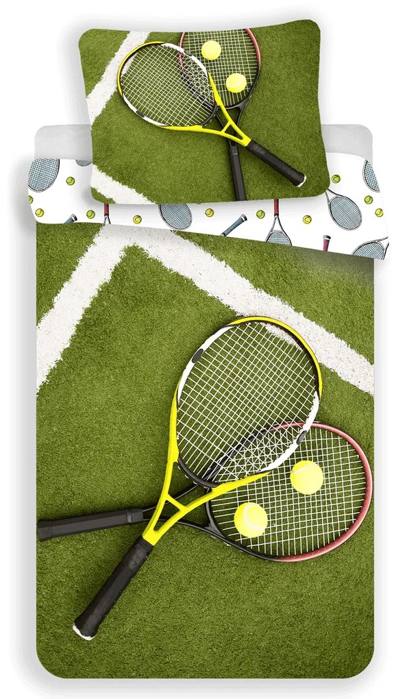 Jerry Fabrics Tenis 140x200 / 70x90 cm