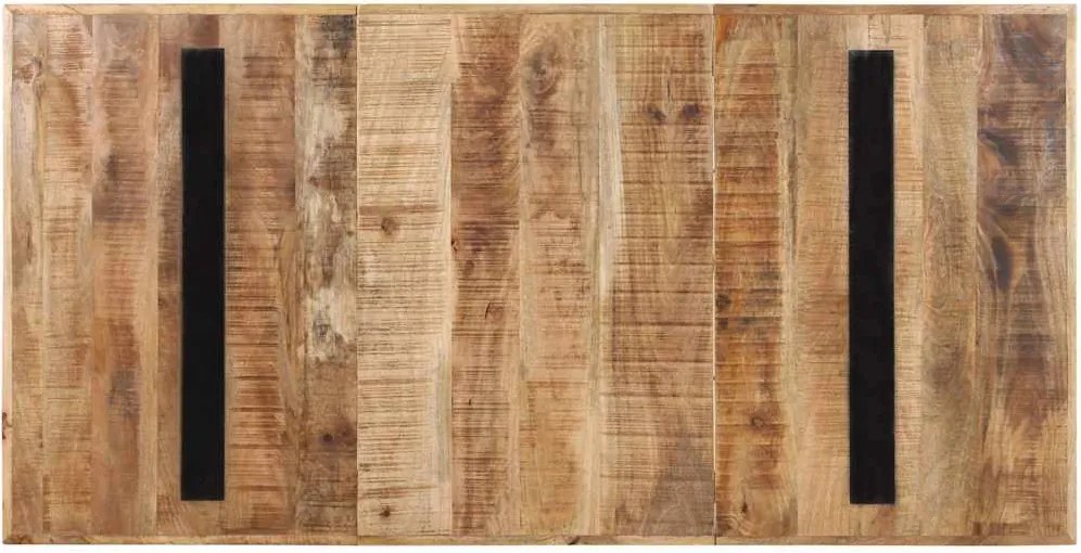 Jídelní stůl 180 x 90 x 76 cm hrubé mangovníkové dřevo 321610