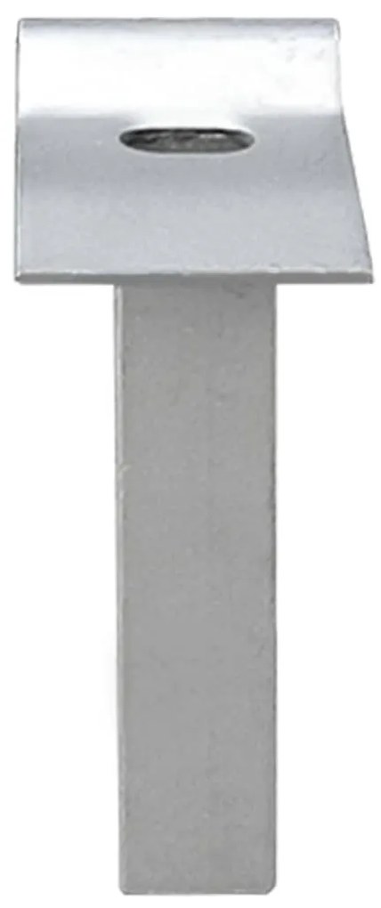 Zahradní plotová branka z pozinkované oceli - šedá | 289x200 cm