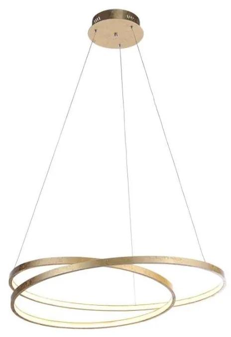 Paul Neuhaus Paul Neuhaus 2474-12 - LED Stmívatelný lustr na lanku ROMAN LED/40W/230V zlatá W1753