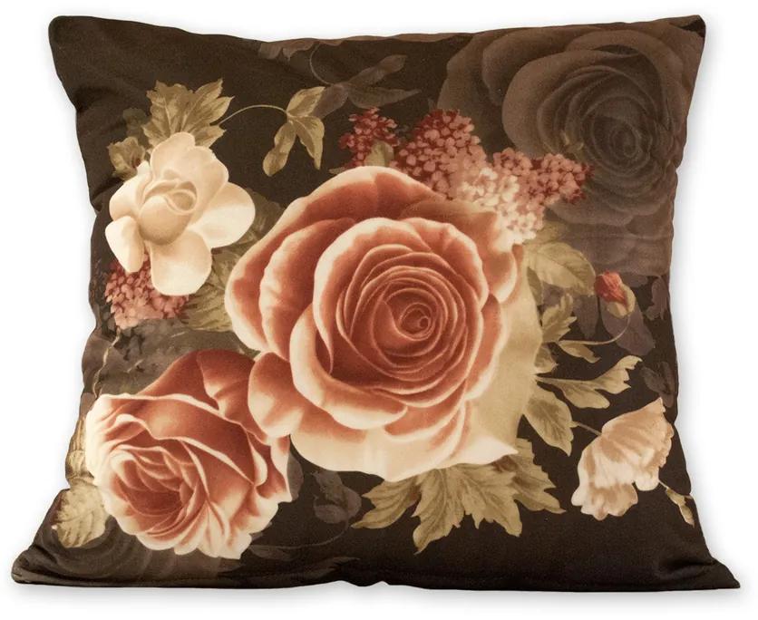 Jahu Povlak na polštářek Klasic růže, 45 x 45 cm