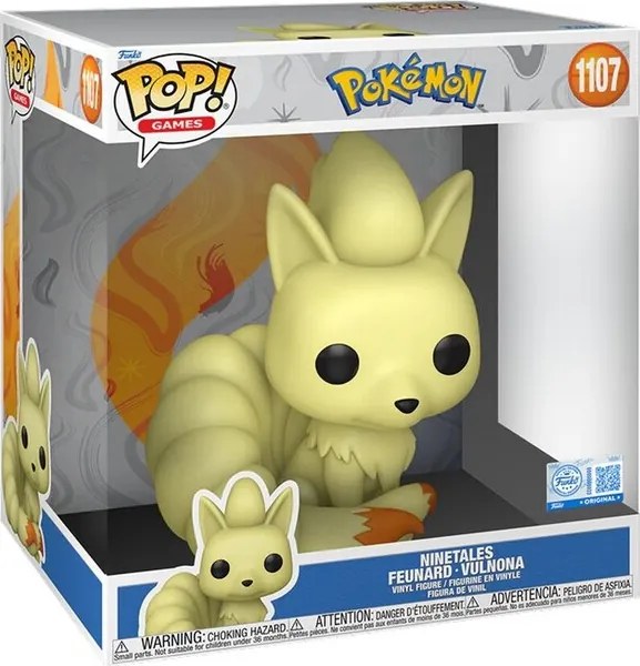 Funko POP! #1107 Jumbo Pokémon - Ninetales 25 cm