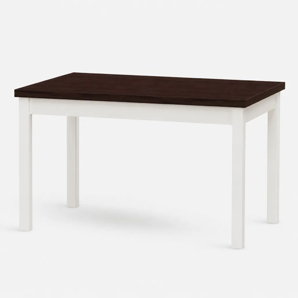 Stima Stůl W21 120x80 + 40 cm rustikál černá