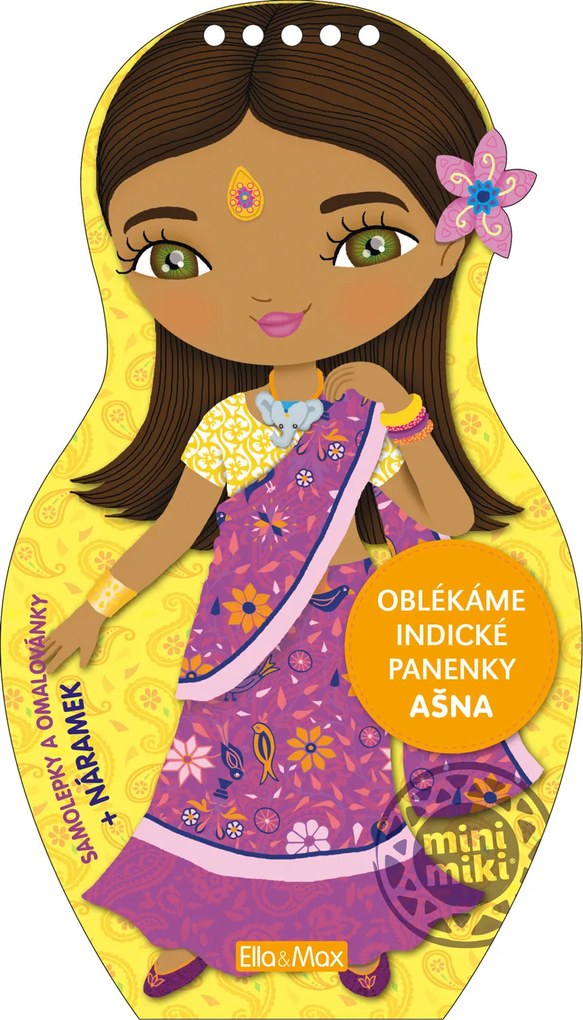 Oblékáme indické panenky Ašna