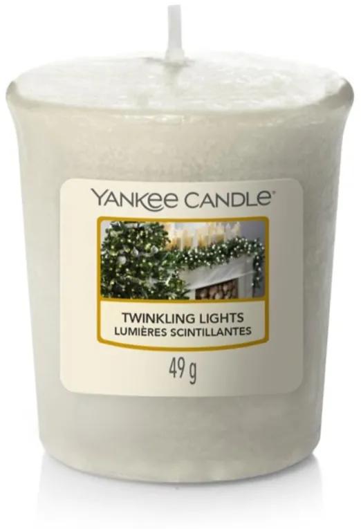 Yankee Candle - votivní svíčka Twinkling Lights (Blikající světýlka) 49g