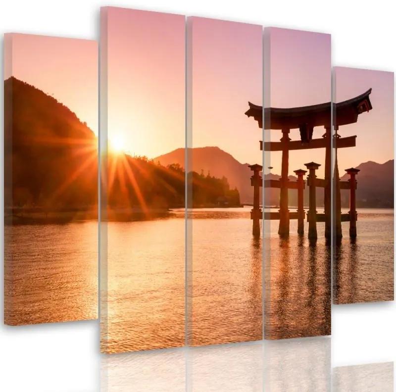CARO Obraz na plátně - Landscape Of Japan 6 150x100 cm
