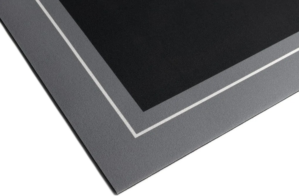 Aqualine Aqualine, Koupelnová předložka 60x120cm, absorpční, šedá, PCD014V