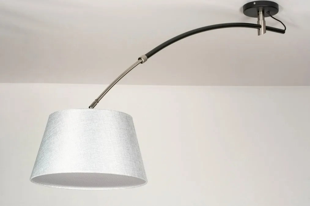 Závěsné designové svítidlo do kuchyně Snap Light Centaur Charlenne Black and Grey