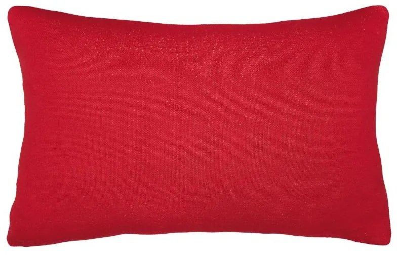 SCANquilt pletený povlak DESIGN LUREX stromky červenozlatá 40 x 60 cm