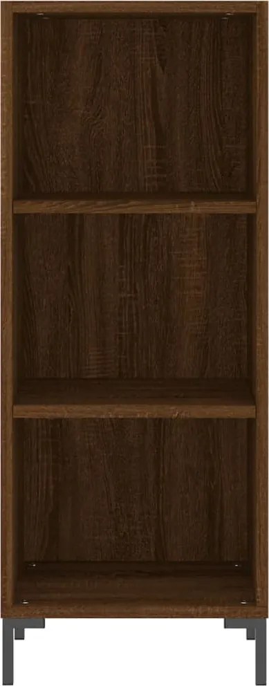 vidaXL Skříň highboard 34,5 x 34 x 180 cm kompozitní dřevo [3199368] Barva: Bílá