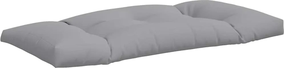Podušky na palety 3 ks šedé textil 314660