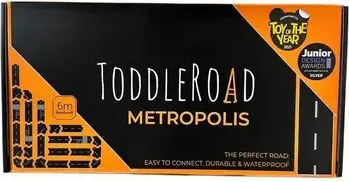TODDLEROAD 2065 SADA METROPOLE - flexibilní silnice - 26 silikonových