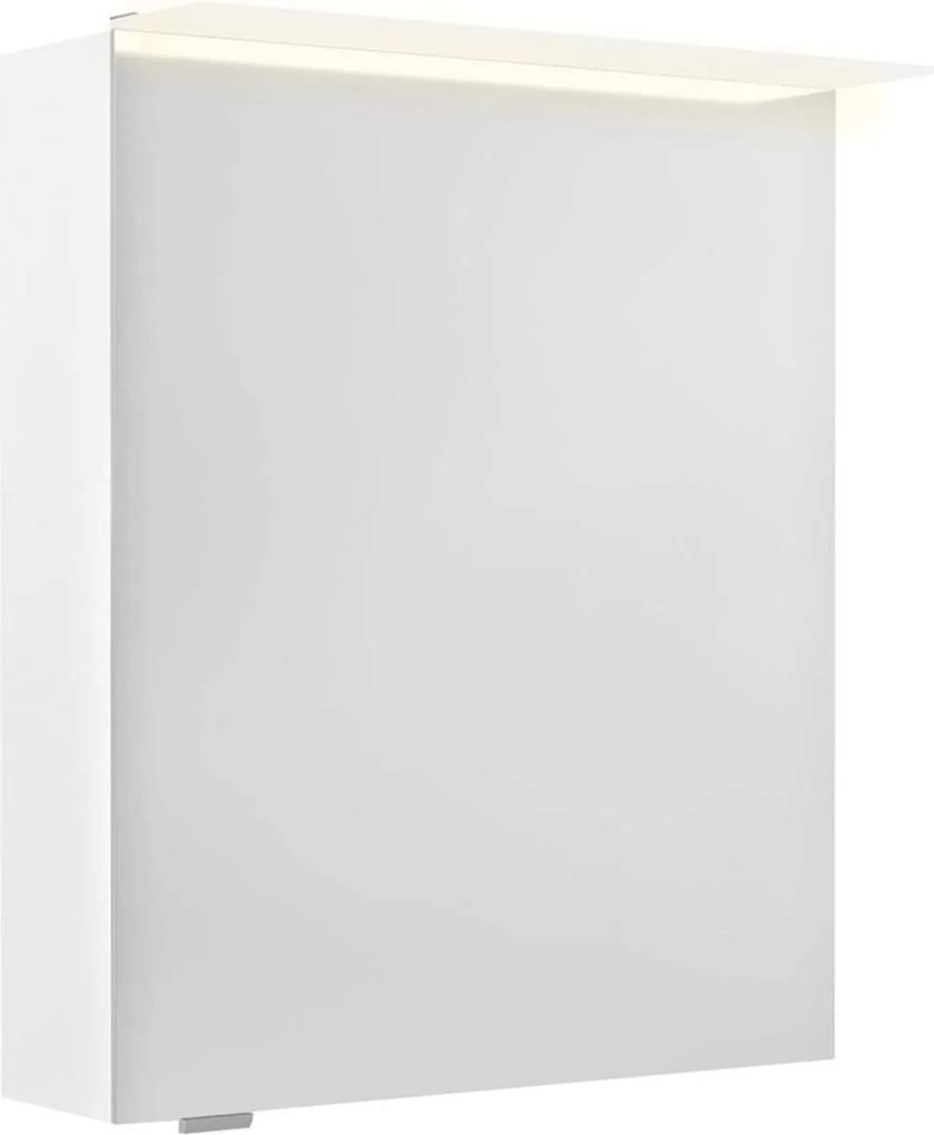 Sapho Linex - Zrcadlová skříňka s LED osvětlením 60x70x15 cm, P/L, bílá LX060-0030