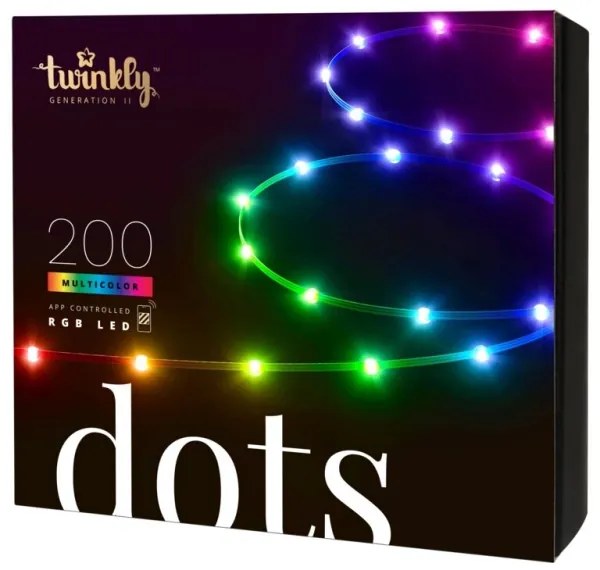 Twinkly TWD200STP-BEU - LED RGB Venkovní stmívatelný pásek 200xLED 10m IP44 WiFi