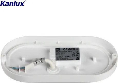 LED svítidlo Kanlux Miledo TOLU C LED 12W-NW-W IP54 neutrální bílá 31496