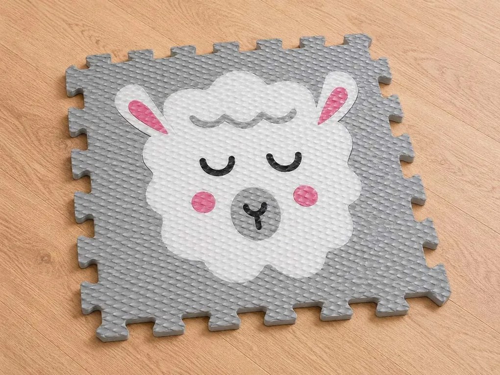 Dětská pěnová puzzle podložka na hraní BERÁNEK Zvolte barvu: Krémová