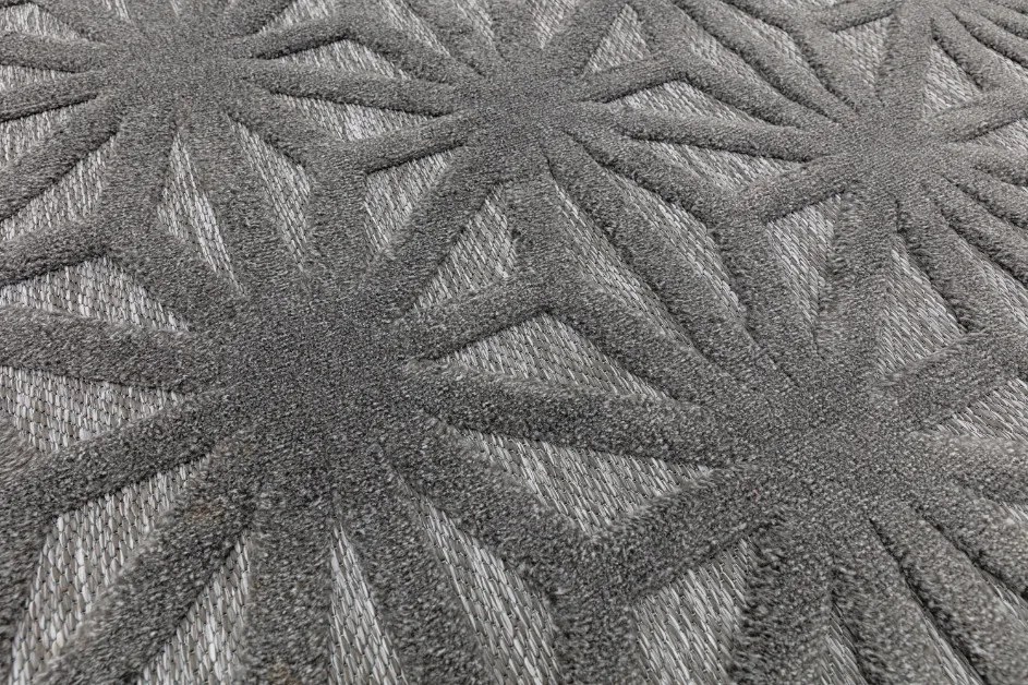 Tribeca Design Kusový koberec Secco Anthracite Star Rozměry: 160x230 cm