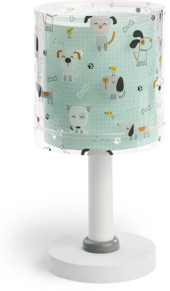 Dalber Happy Dogs 61311 stolní lampa pro děti  plast