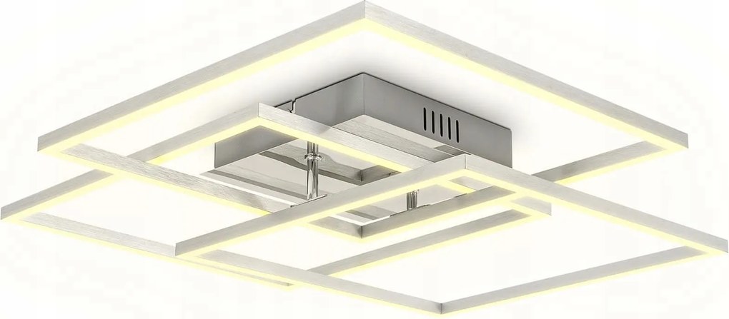 stropní svítidlo Led 40W Chrom teplá barva Obývací Pokoj Kuchyň Moderní
