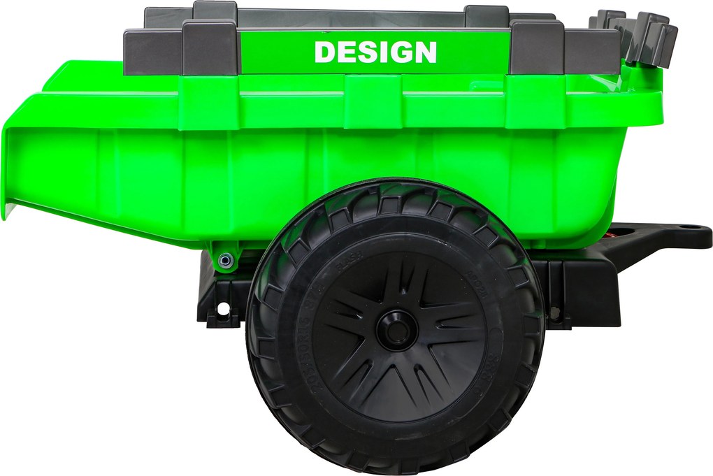 Ramiz Traktor s přívěsem 720-T zelený
