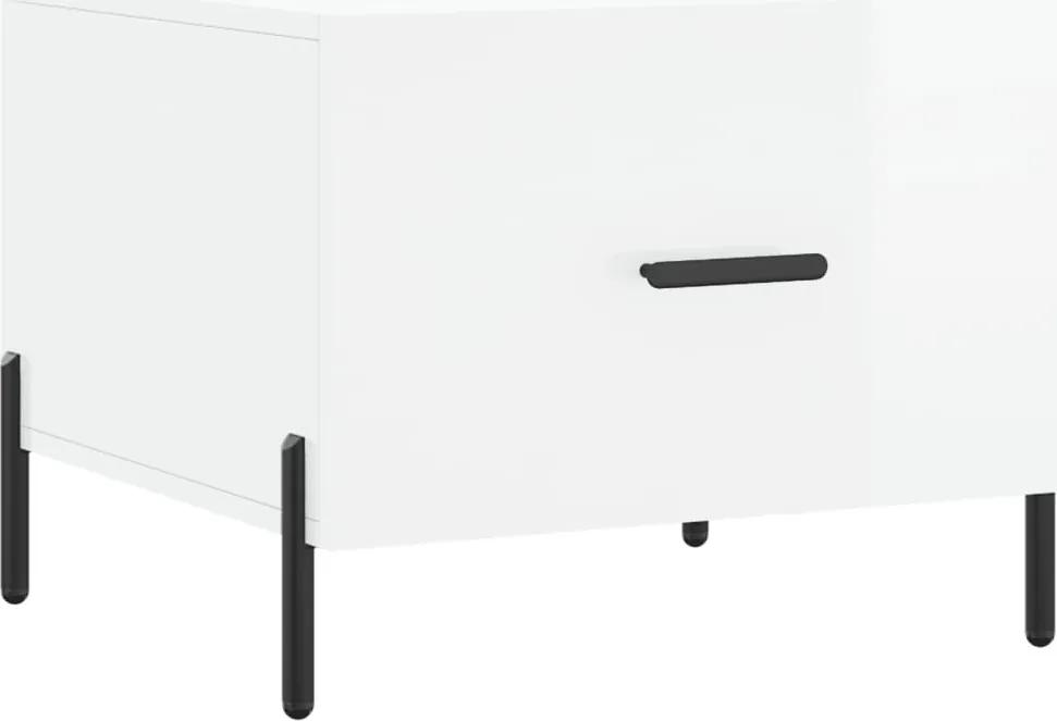 vidaXL Konferenční stolky 2 ks 50x50x40cm kompozitní dřevo [829417] Barva: šedá sonoma