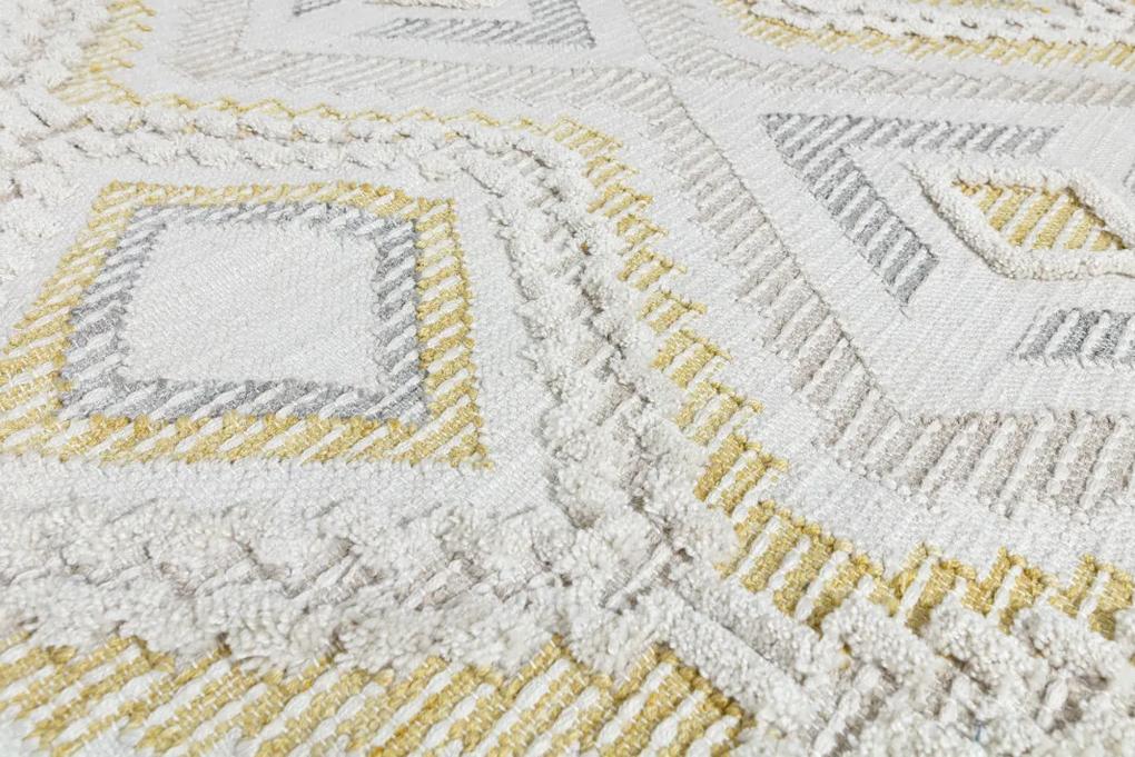 Tribeca Design Kusový koberec Caralina Mustard Rozměry: 160x230 cm