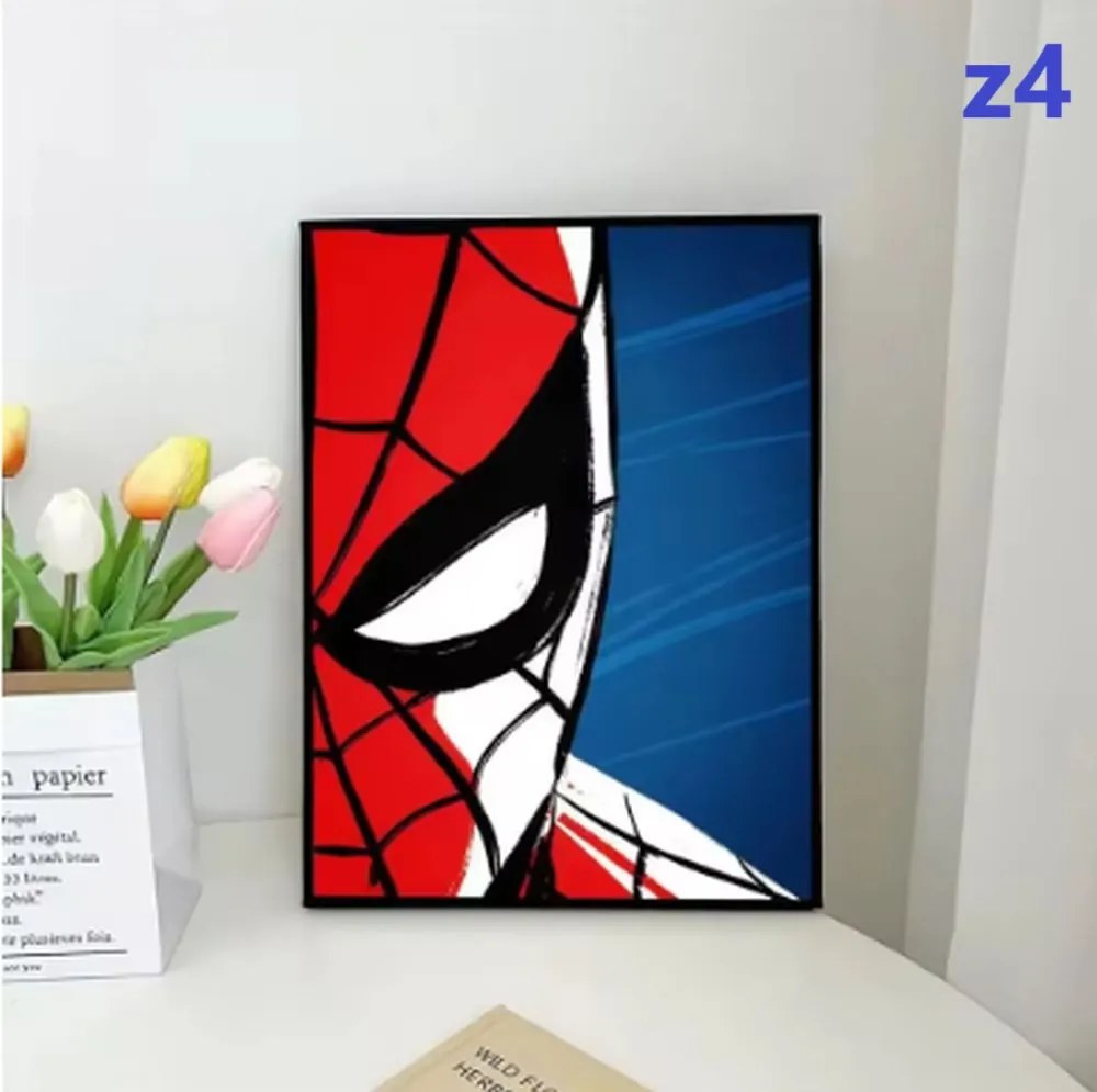 Stylový plakát "Spiderman" - 25 motivů/5 velikostí Motiv: z4, Velikost: 40x60 cm