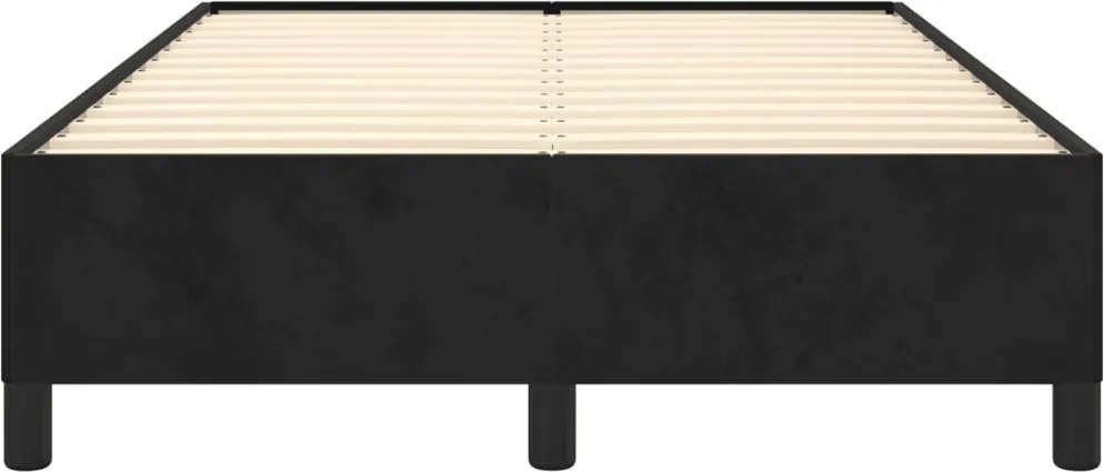 Rám postele bez matrací tmavě šedá 120x190 cm samet 3269652