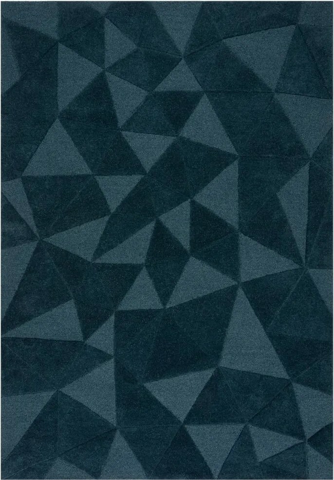 Kusový koberec Moderno Shard Teal, 120x170, modrá, chodba / predsieň, Flair Rugs