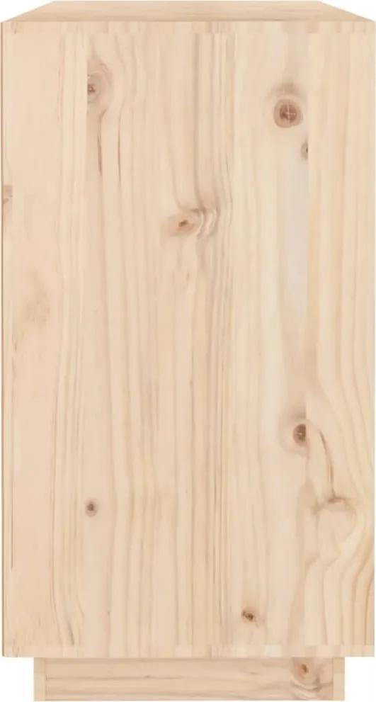 vidaXL Příborník 100 x 40 x 75 cm masivní borové dřevo [820132] Barva: Přírodní