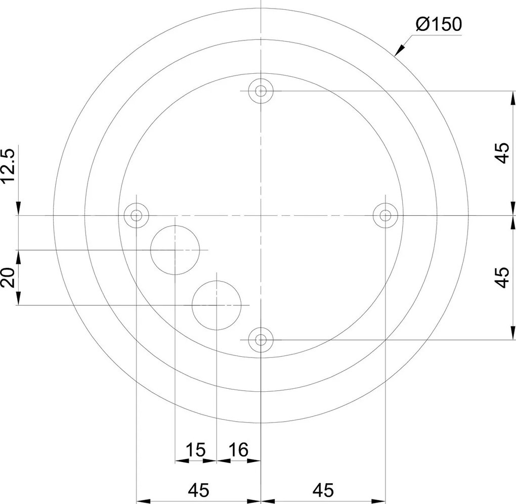 OS STY45007 STYX 4 stropní skleněné svítidlo chrom / bílá IP65 40W E27 - OSMONT