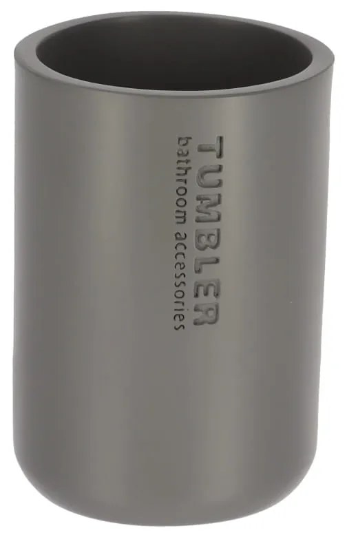 Koupelnový pohár Loudis, šedá, 350 ml