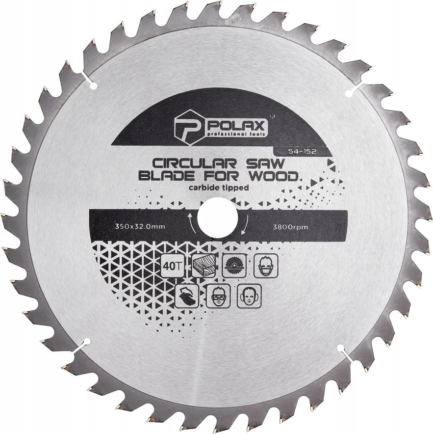 Kotoučová pila na dřevo 350 x 32.0/30.0 40Т Polax
