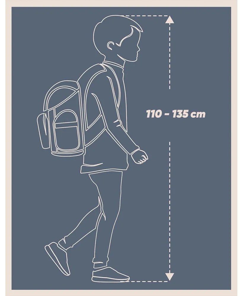 BAAGL Školní aktovka Zippy Plus Pixel Space