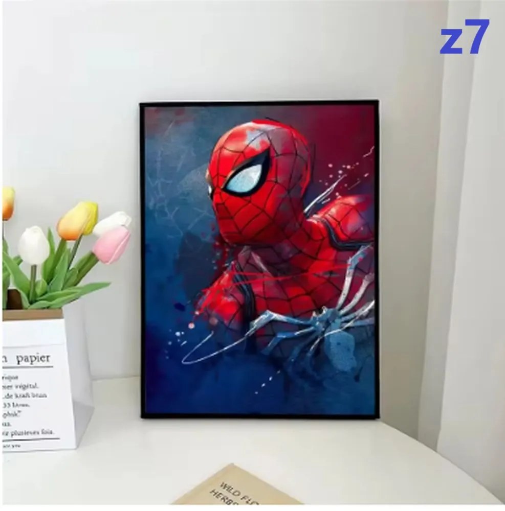 Stylový plakát "Spiderman" - 25 motivů/5 velikostí Motiv: z7, Velikost: 40x60 cm