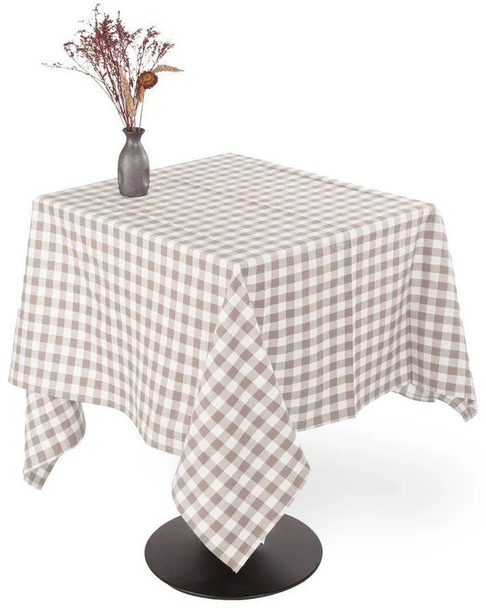 Bavlněný ubrus 150x150 cm Gingham – Tiseco Home Studio
