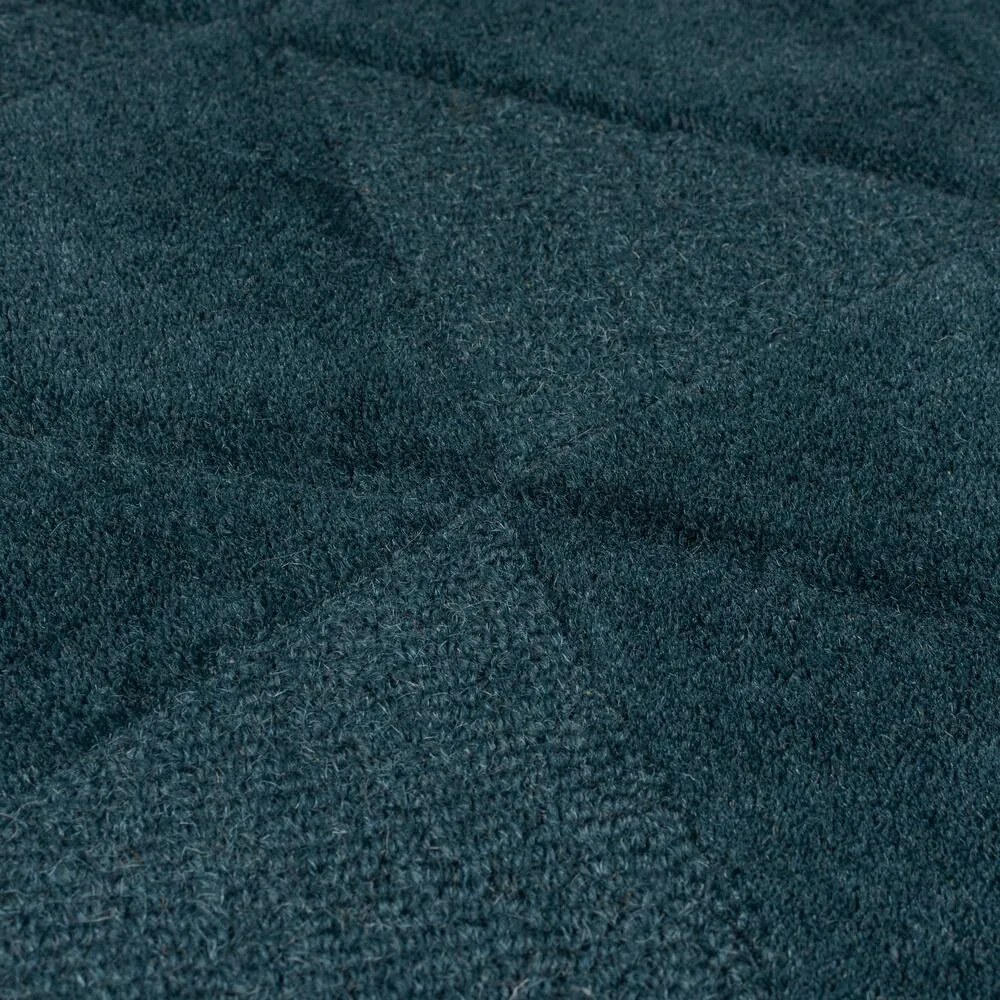 Kusový koberec Moderno Shard Teal, 160x230, modrá, chodba / predsieň, Flair Rugs
