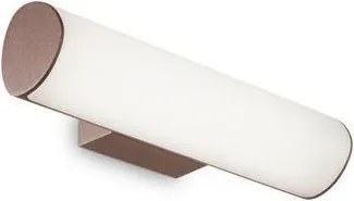 ILUX 269153 LED Venkovní nástěnné svítidlo Ideal Lux ETERE AP COFFEE 3000K 269153 10,2W 660lm 3000K IP44 7cm hnědé - IDEALLUX