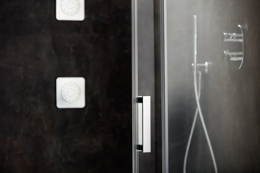 Ravak Sprchové dveře s pevnou stěnou bílé,     MSDPS 100/100 P   TRANSPARENT   0WPAA100Z1 Barva profilu sprchového koutu: Bílá, Varianta dveří: Levá MSDPS 100/100 L    TRANSPARENT