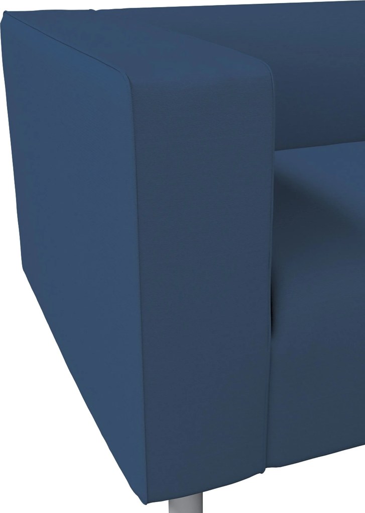 Potah na pohovku IKEA Klippan 2-místná barva tmavě modrá