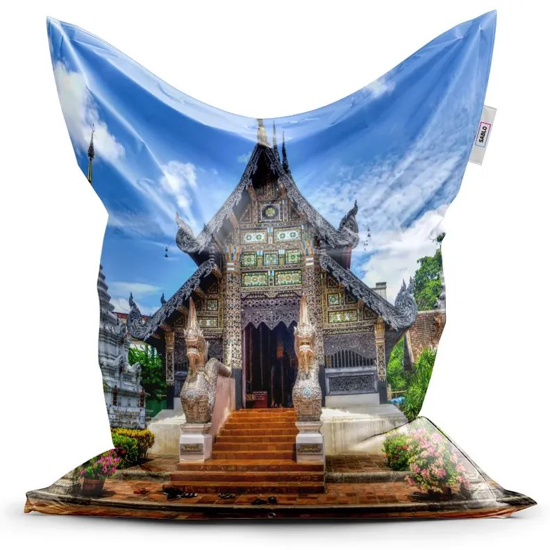 Sablio Sedací vak Classic Chrám - 200x140 cm