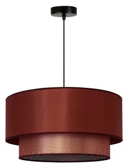 Duolla - Lustr na lanku COPPER SHINY 1xE27/15W/230V pr. 45 cm měděná