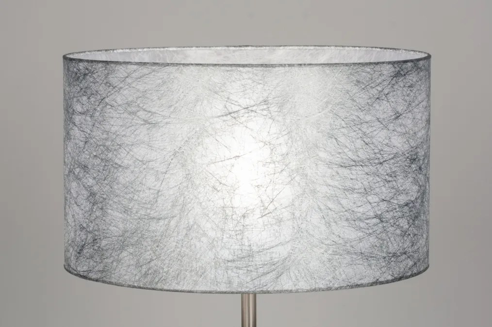 Stojací designová lampa Massimo Silver Look