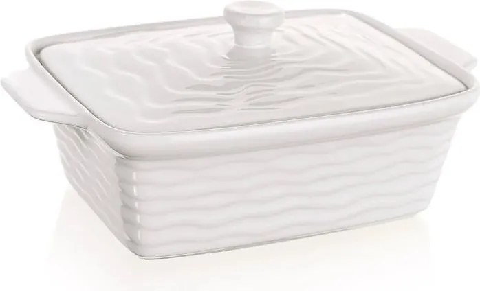 Forma zapékací obdélníková s víkem CULINARIA White 28 x 18 cm
