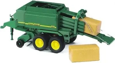Bruder 2017 - balíkovačka John Deere / 1:16 / od 4 let