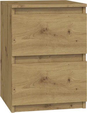 TPS Noční stolek MALVA M2 - Dub artisan